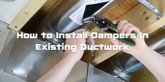 How to Install Dampers in Existing Ductwork - Arzel Zoning