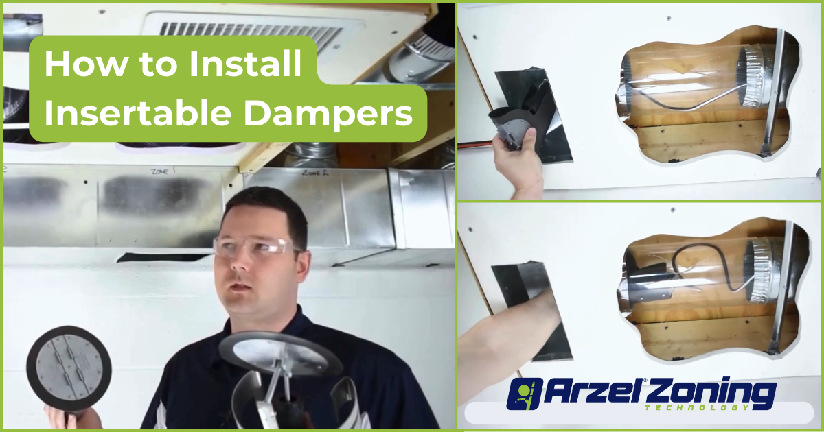How to Install Arzel’s Insertable Dampers