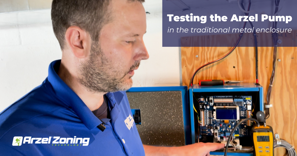 How to Test the Arzel Pump - Metal Enclosure - Arzel Zoning