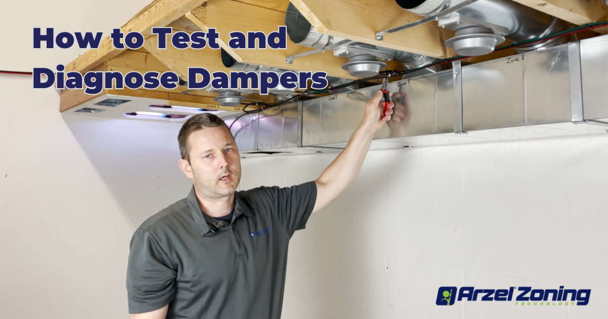 How to Test and Diagnose Dampers on an Arzel System - Arzel Zoning