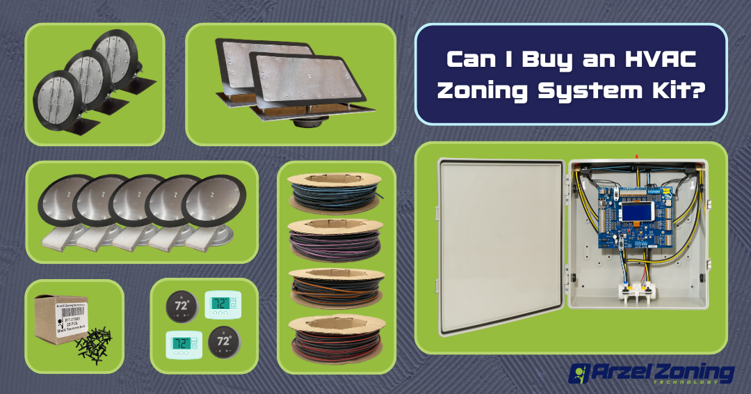 Can I buy an HVAC zoning system kit? - Arzel Zoning